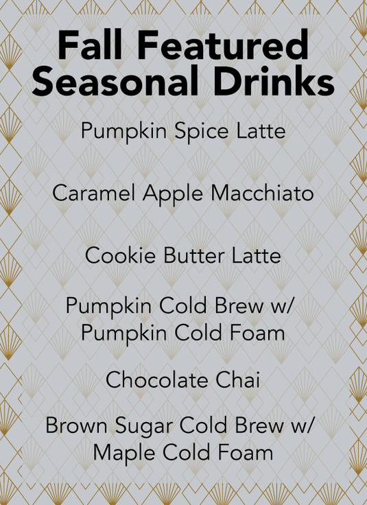 Food and Drink Menu – Command Coffee